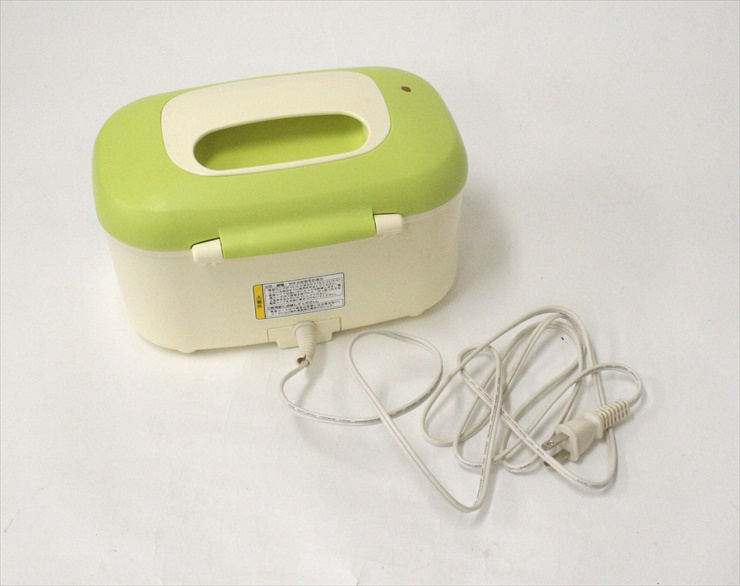 美品 コンビ クイックウォーマー Hu フレッシュグリーン おしりふきあたため器 クリーニング済み 送料無料 T50000 キッズファン